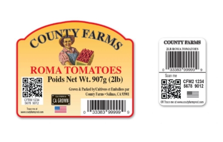 Trace Labels - Cool Pak Produce Packaging Solutions
